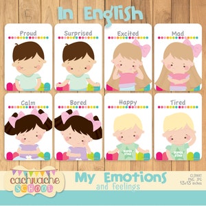 Printable Emotions Flashcards for Teachers for Classroom Activities ...