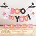 Halloween SVG Halloween Banner Fall Svg BOO to You Banner | Etsy