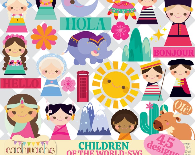 It's a Small World SVG Cutting File Inspired by the Welcome Signs on ...