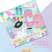Summer Pool Party Digital Paper: Seamless PNG Files (12x12) - Etsy