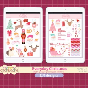 Christmas Digital Planner Stickers, Everyday Planner Stickers ...
