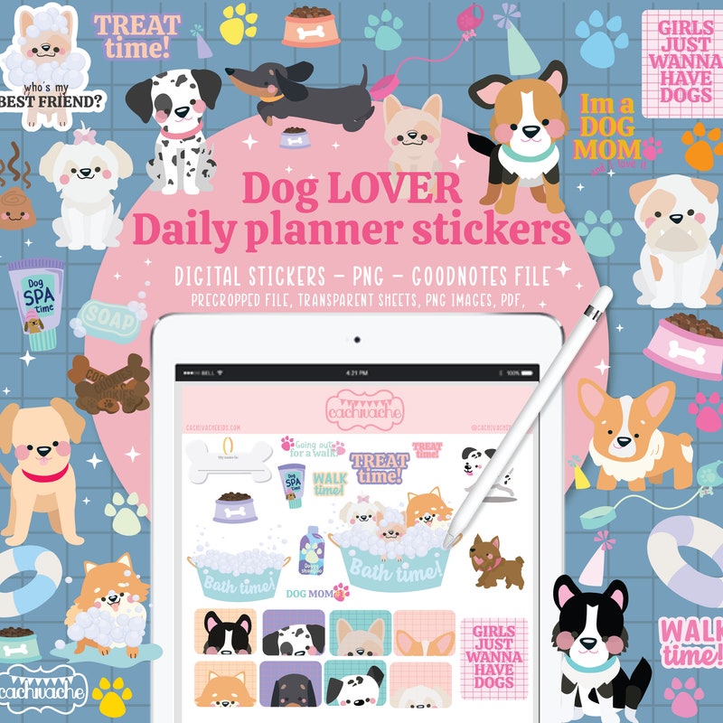 Stickers de perros - Etsy México