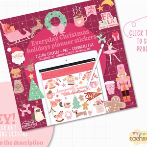 Digital Planner Stickers Bundle, Goodnotes Stickers For Ipad, Everyday