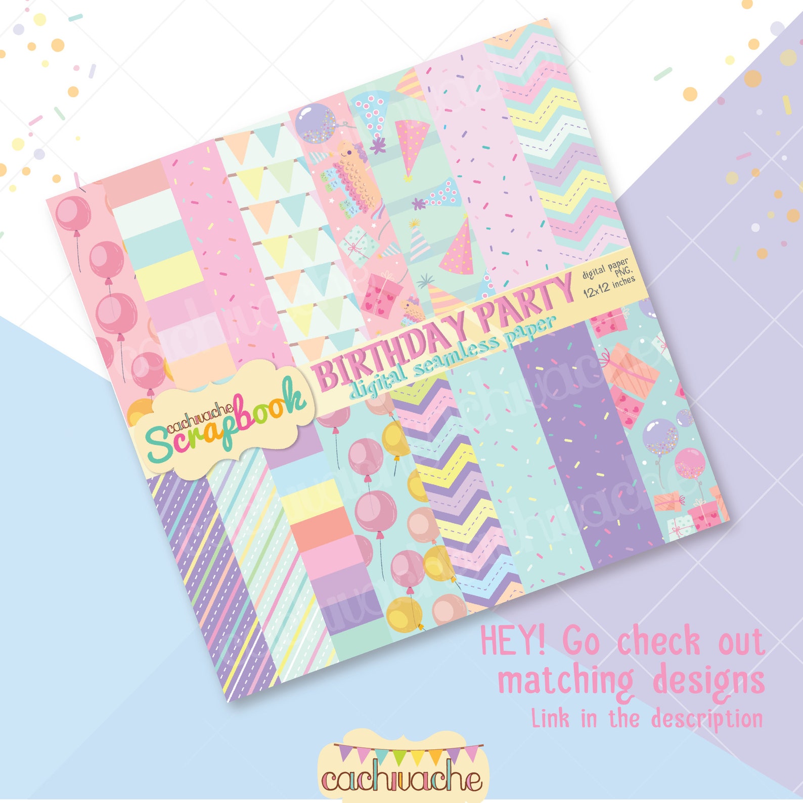 Groovy Digital Paper Seamless Retro Digital Paper Roller - Etsy