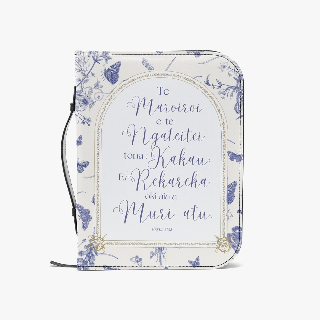 Custom Cook Island Rarotonga Maori Kuki Airani Proverbs 31:25 Bible ...