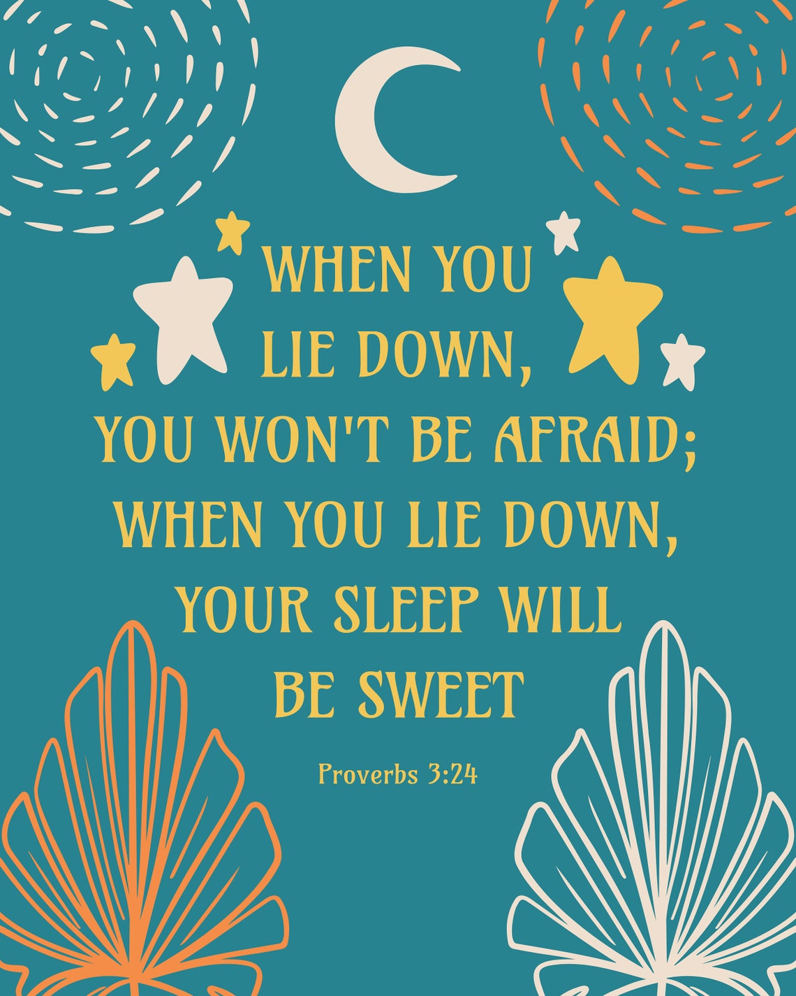 Editable Boho Style Bible Verses Wall Art Digital Download Customizable ...