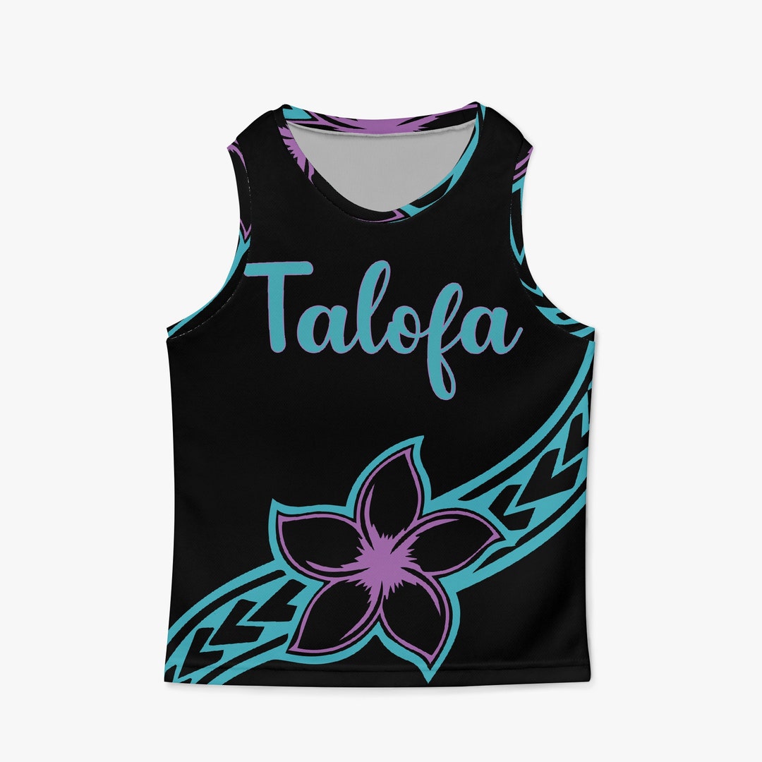 Samoan Talofa Kids Basketball Sports Jersey - Etsy