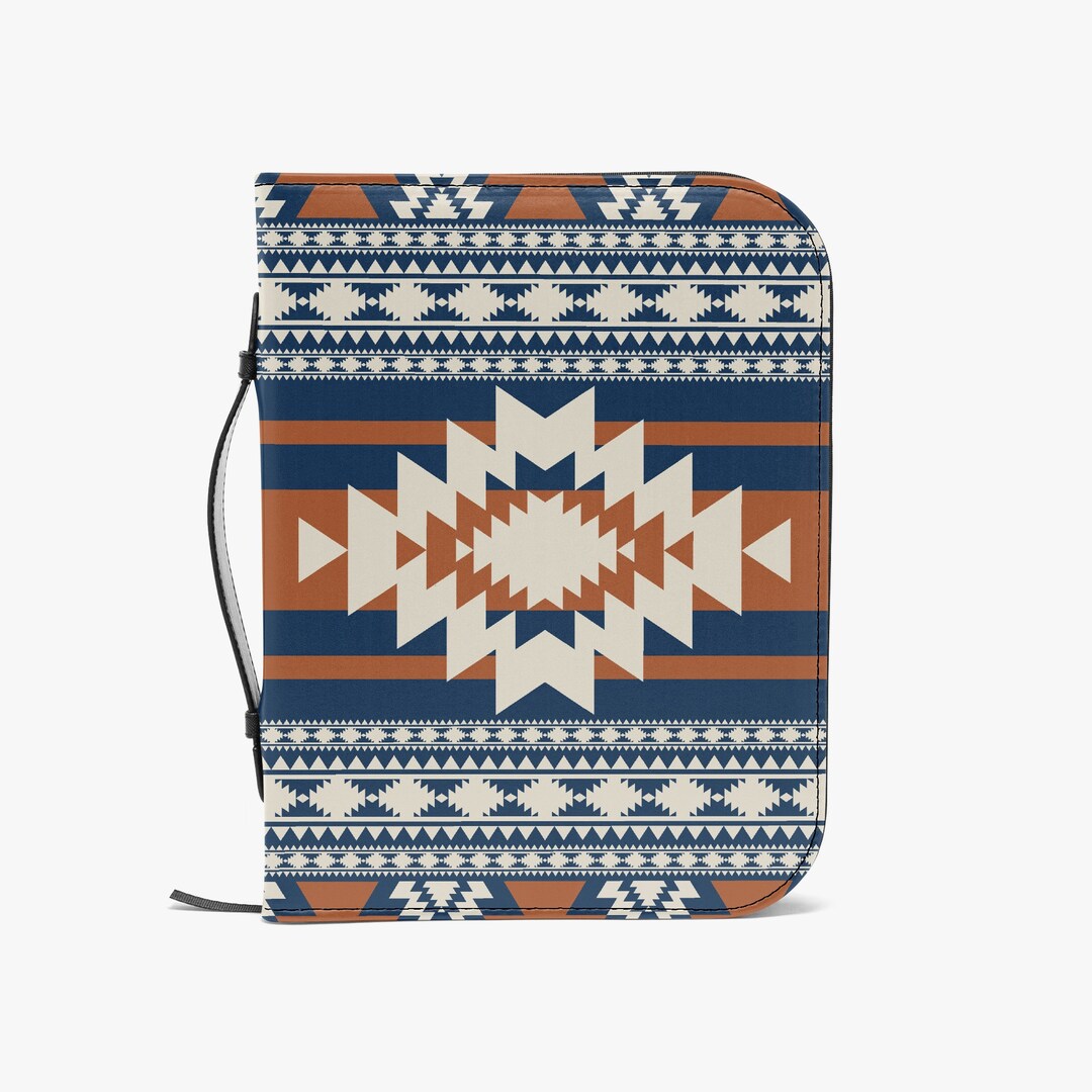 Boho Southwestern Native Aztec Navajo Tribal Design Bible Book Cover ...