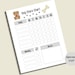 Dog Chore Chart, Printable Dog Chore Checklist, Editable in Canva - Etsy