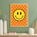 Smiley Face Print, Digital Download, Bright and Uplifting Wall Decor ...