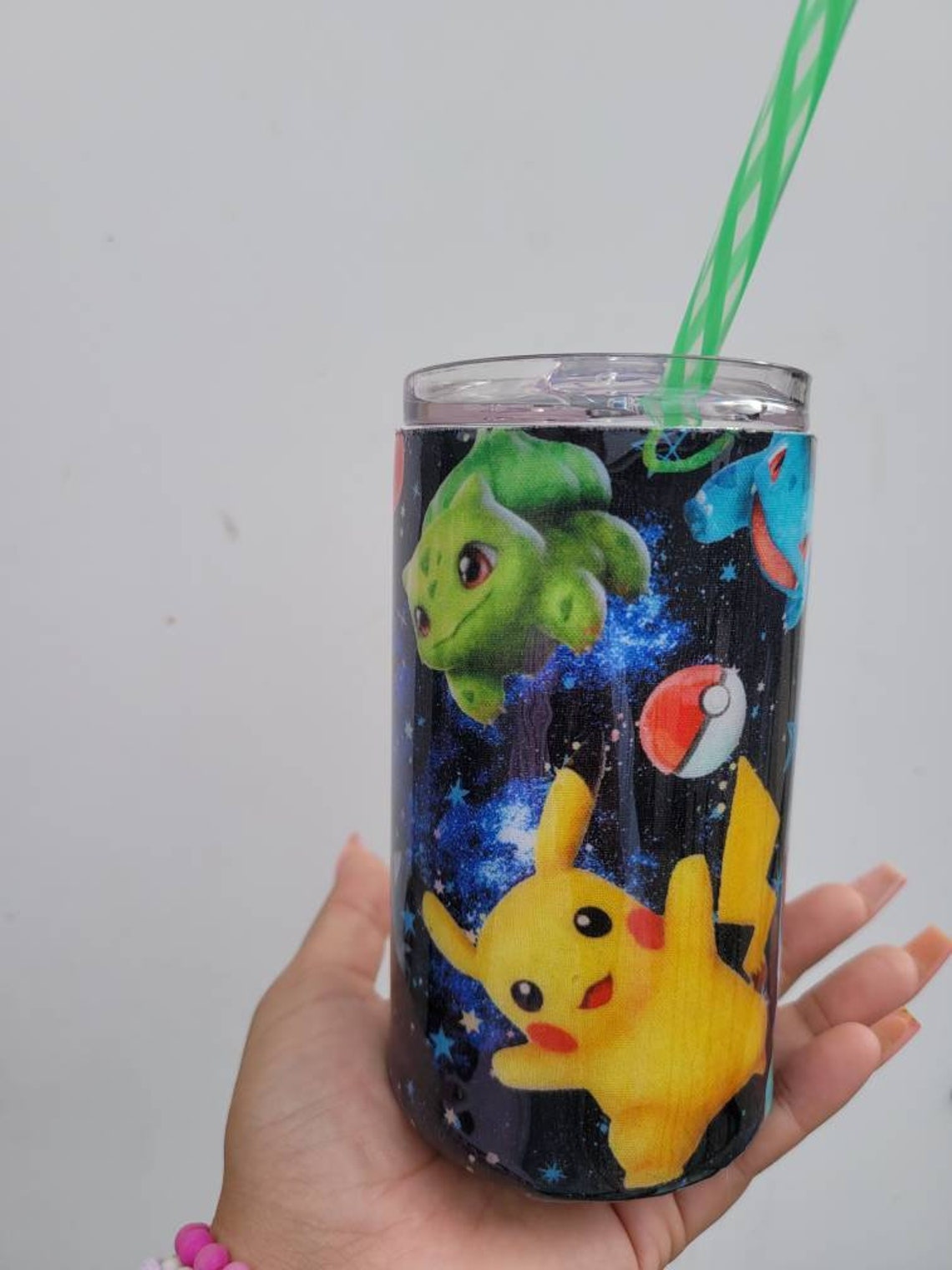 Pokemon Tumbler Stainless Steel Cup Personalizable | Etsy