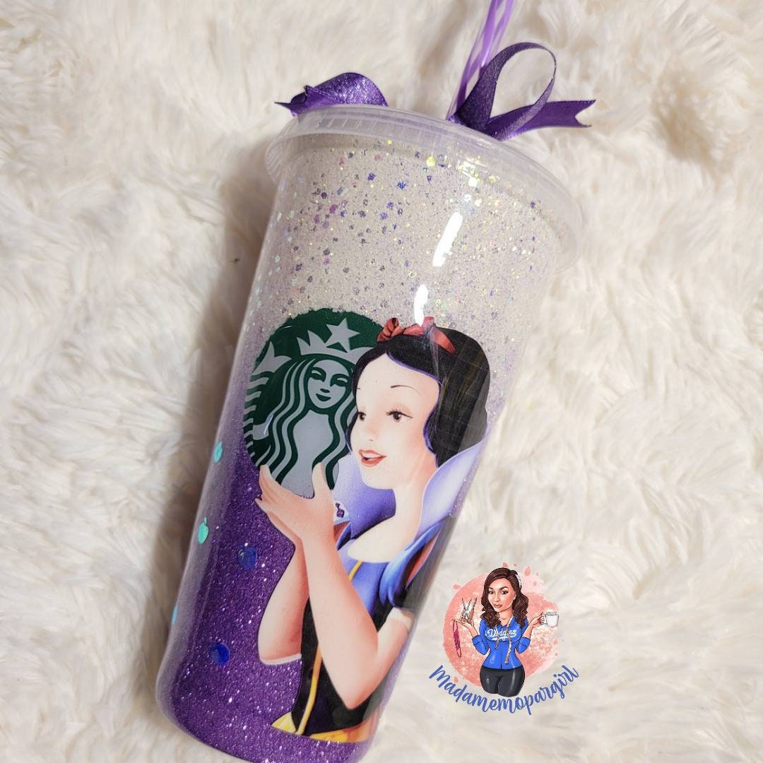 Snow White Starbucks Tumbler Cold Cup RTS 1-2 Weeks - Etsy