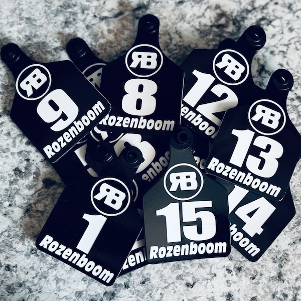 Custom Ear Tags - Etsy