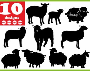 Sheep dxf file | Etsy