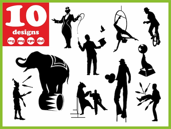 Circus Animal Silhouette