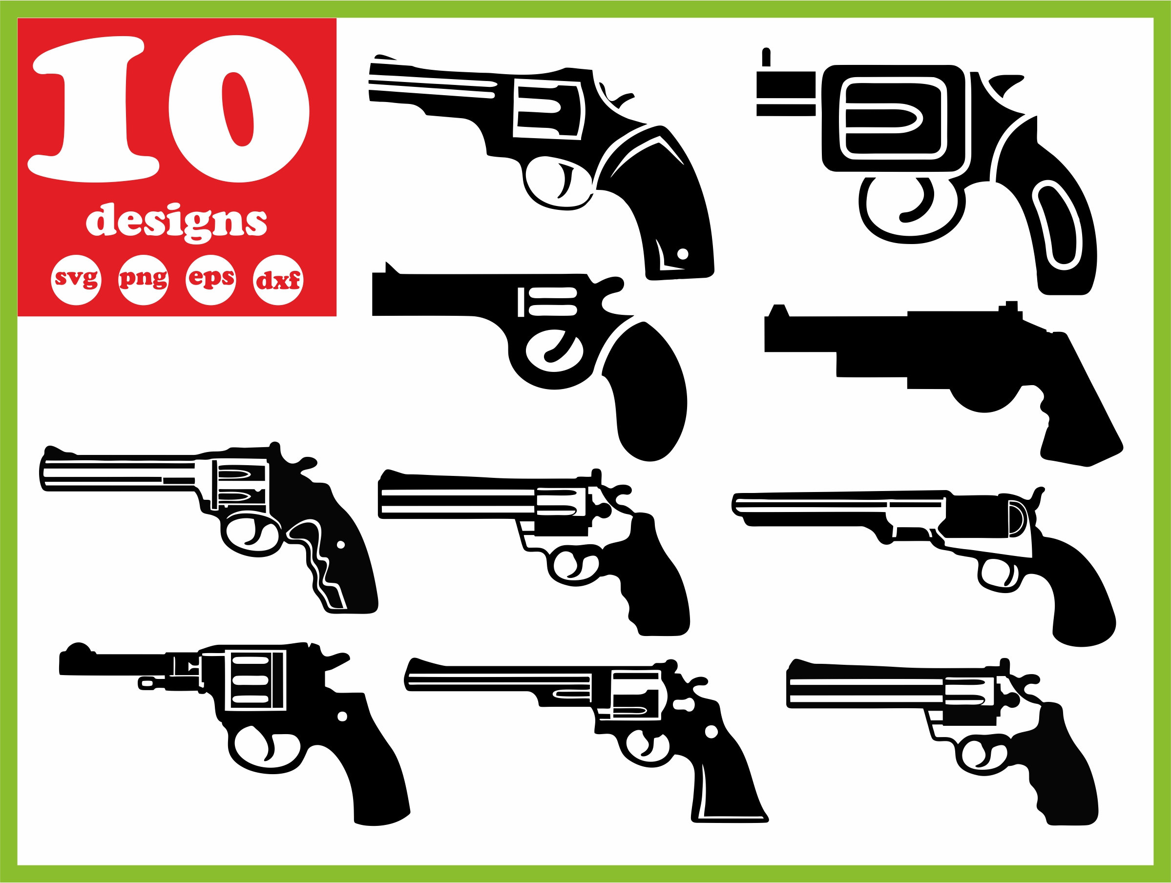 Drawing & Illustration Art & Collectibles Guns Vector Old Gun Svg ...