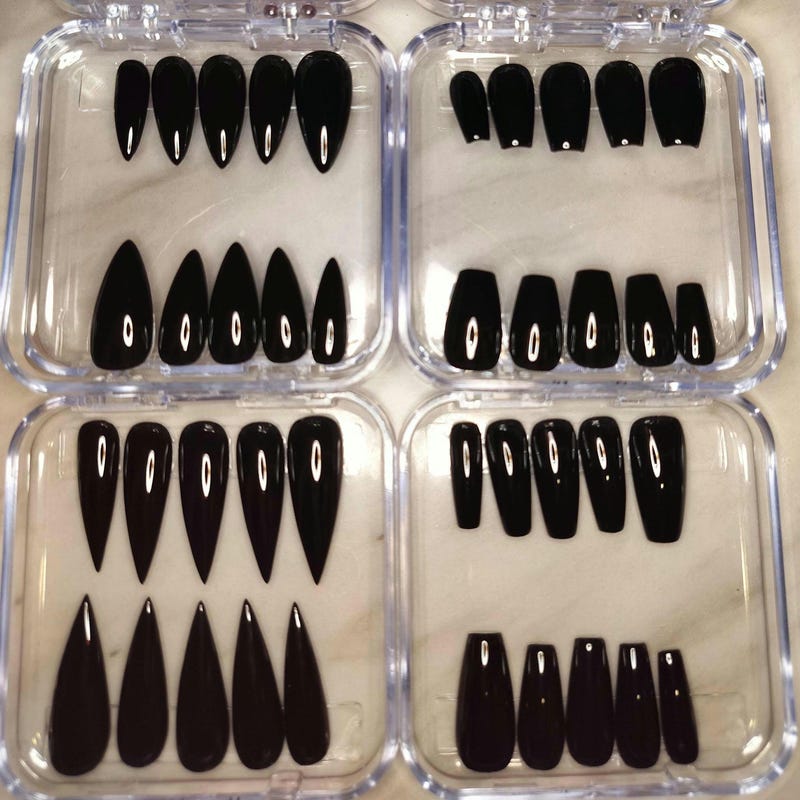 Extra Long Nails Stiletto - Etsy
