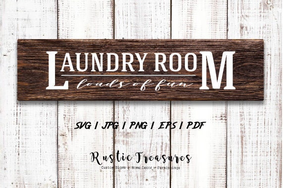 Laundry Room Sign Digital Download Cut File Laundry Room - Etsy