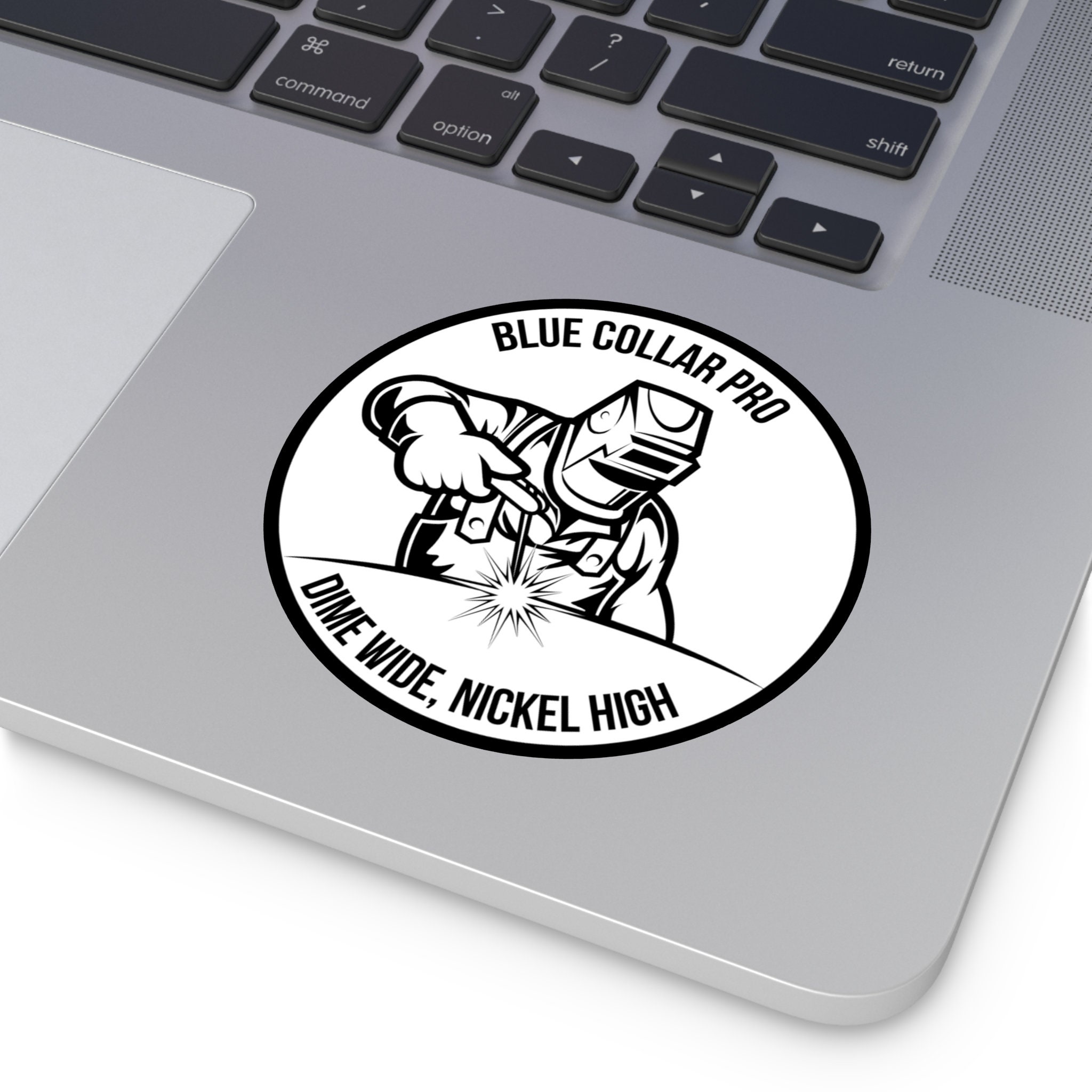 Welder Sticker Blue Collar Sticker Making Sparks Fabrication Sticker ...