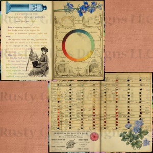 Digital Journal Pages, "art & Color" / Digital Papers / Junk Journal ...