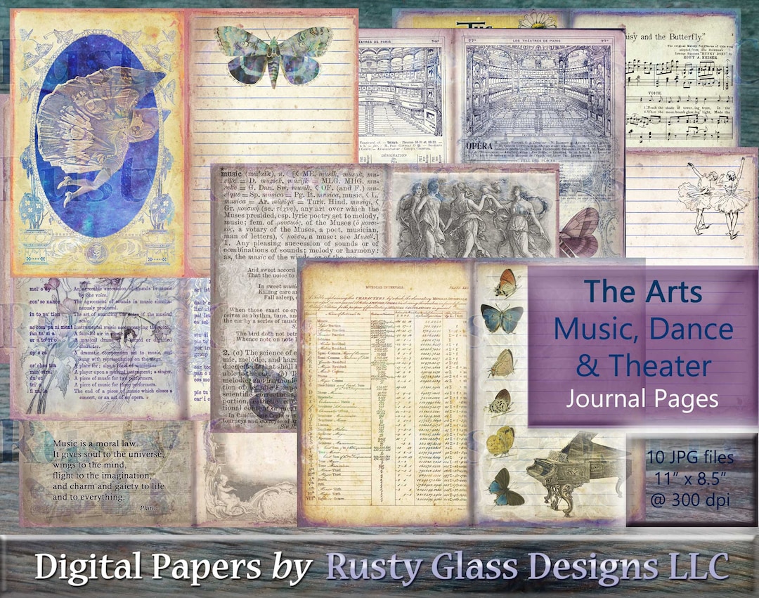 Digital Journal Pages, "the Arts: Music, Dance & Theater" / Digital ...