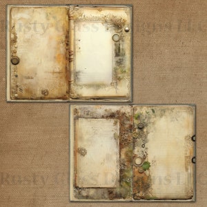 Lost Worlds Old Growth Forest Junk Journal Pages Printable Journal ...