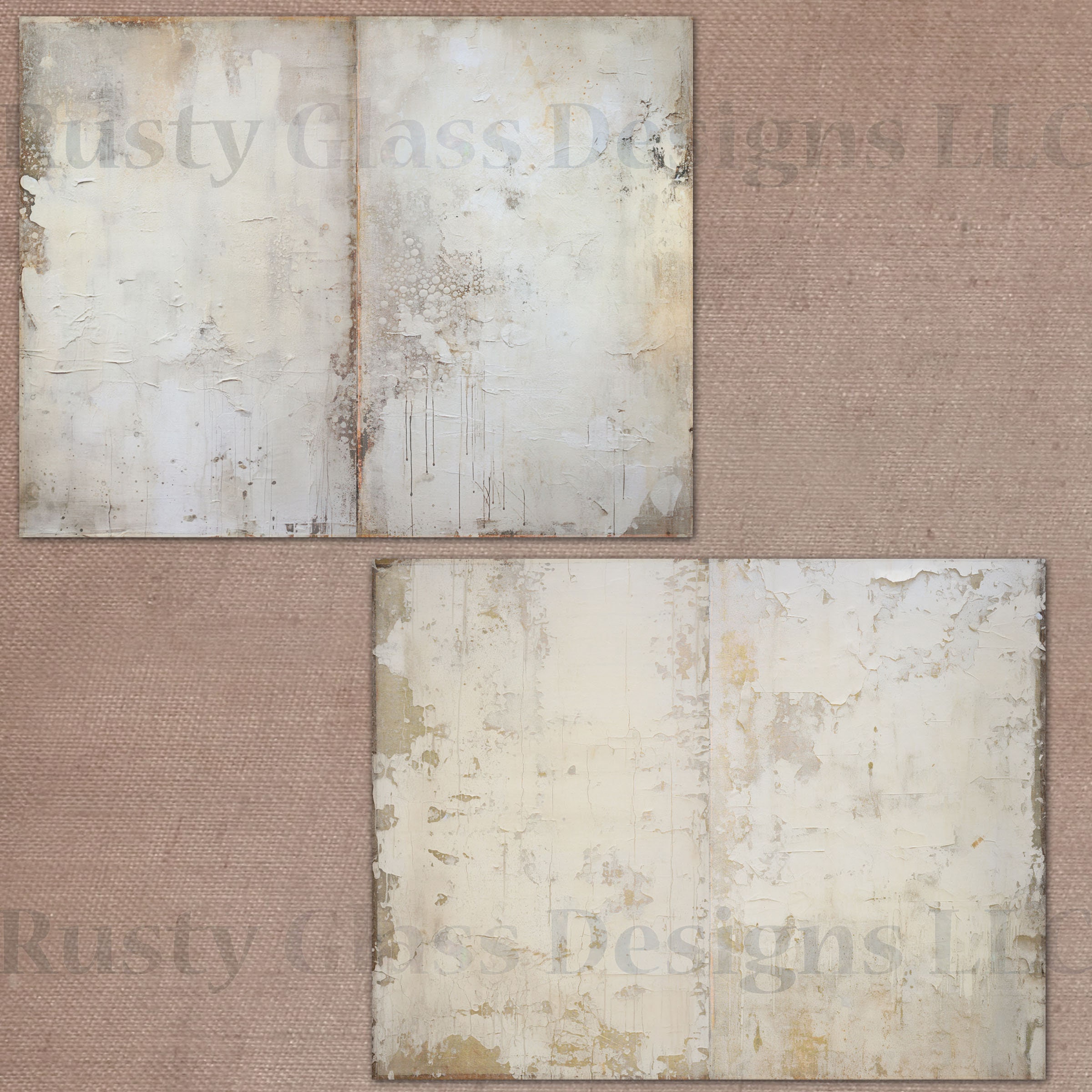 Abstract Plain Journal Pages, Printable Junk Journal, White Neutral ...