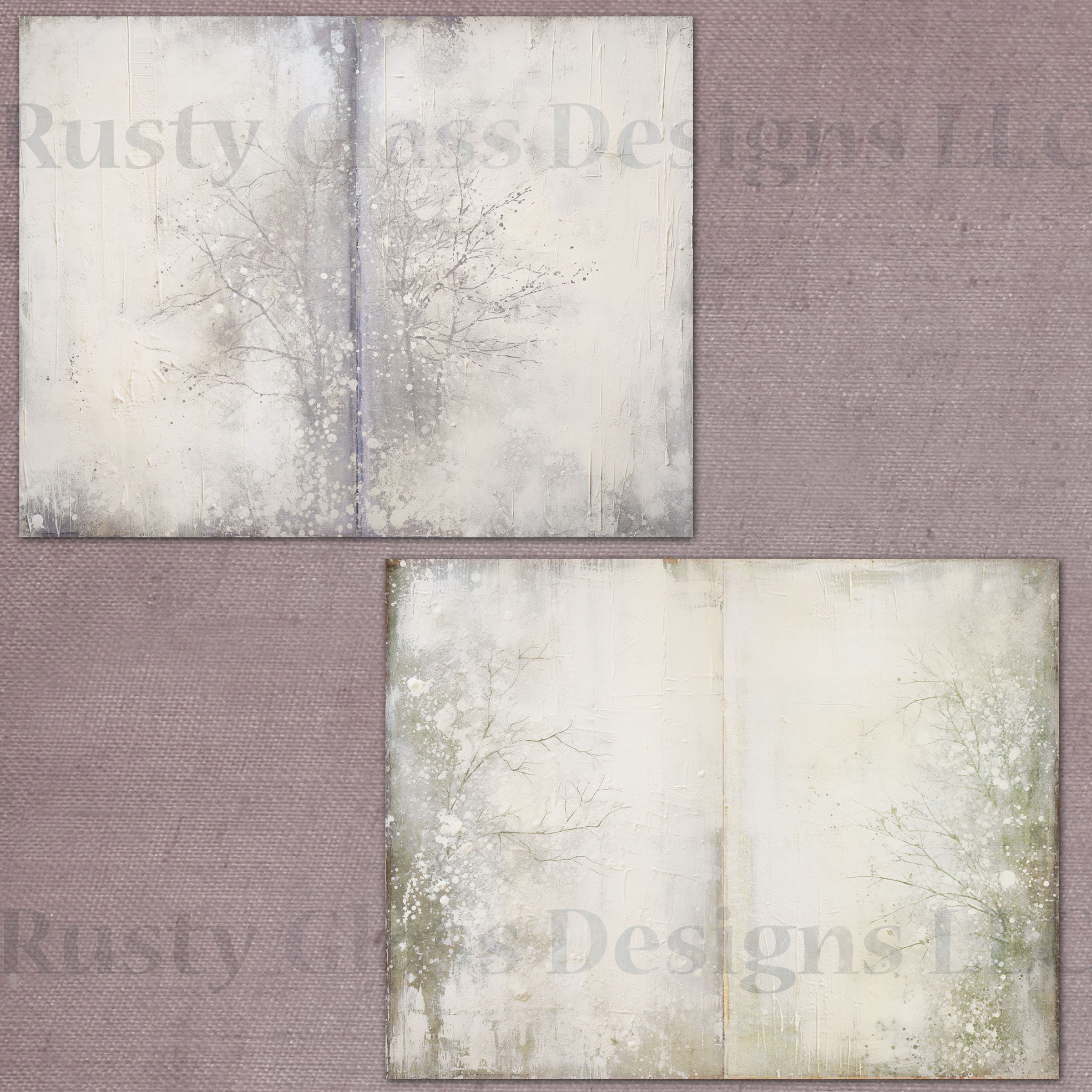 Abstract Plain Journal Pages, Printable Junk Journal, White Neutral ...