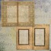 Gold Junk Journal Pages / Rose and Gold Borders / Digital Journal Pages ...
