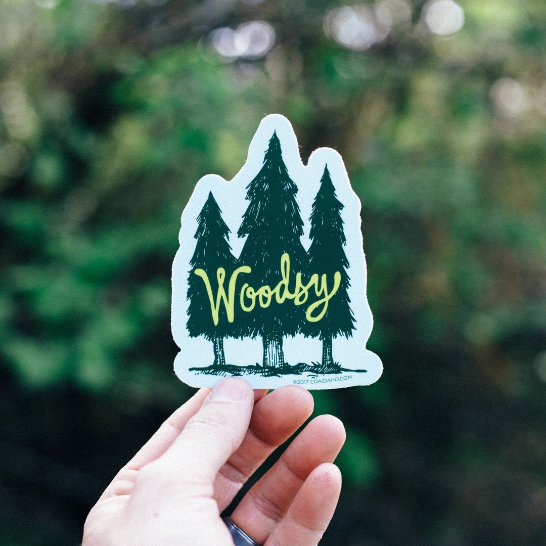 Woodsy Sticker - Etsy