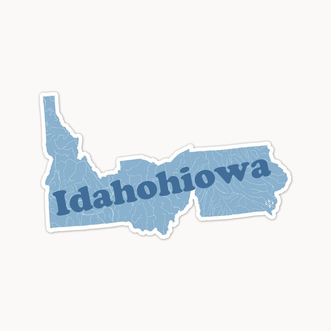 Idahohiowa Sticker - Etsy