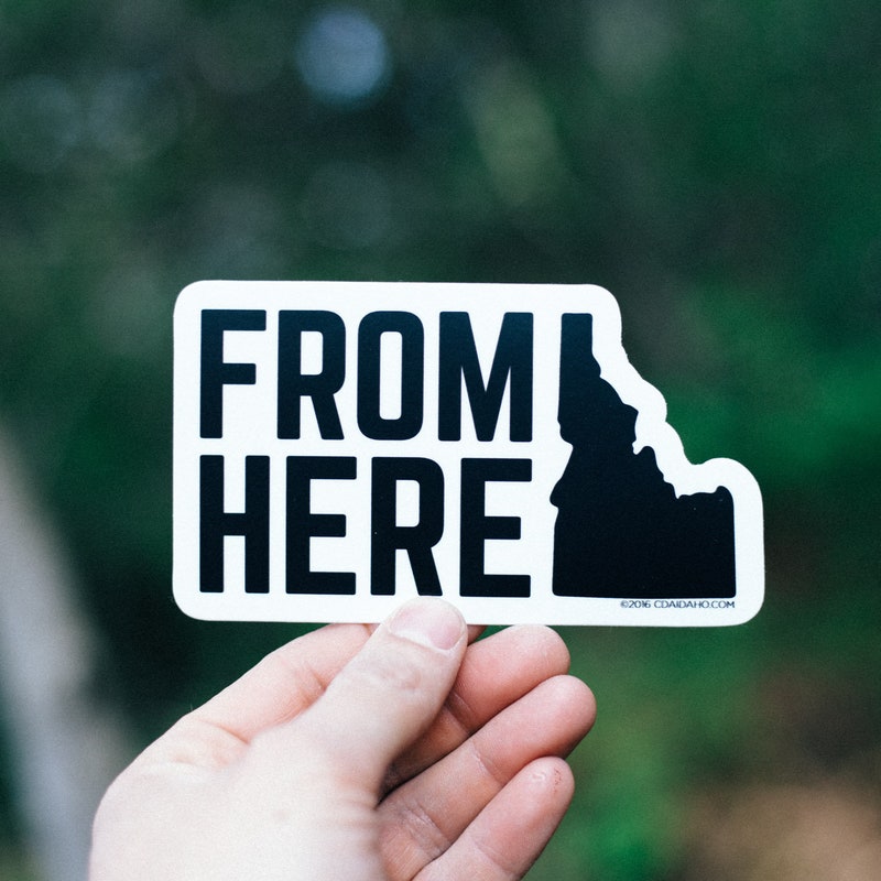 Idaho Stickers - Etsy