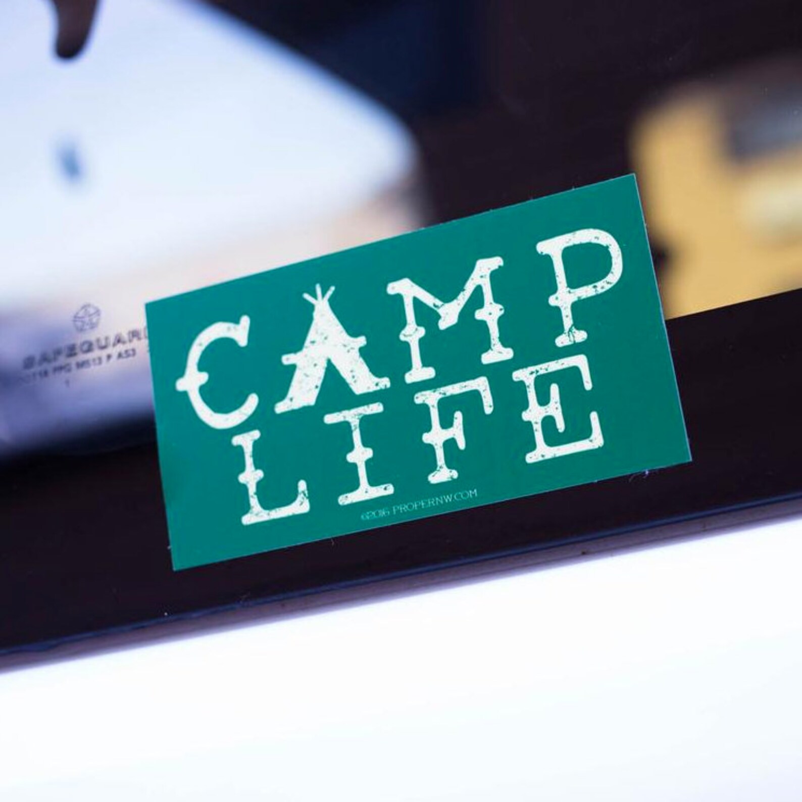 Camp Life Sticker - Etsy