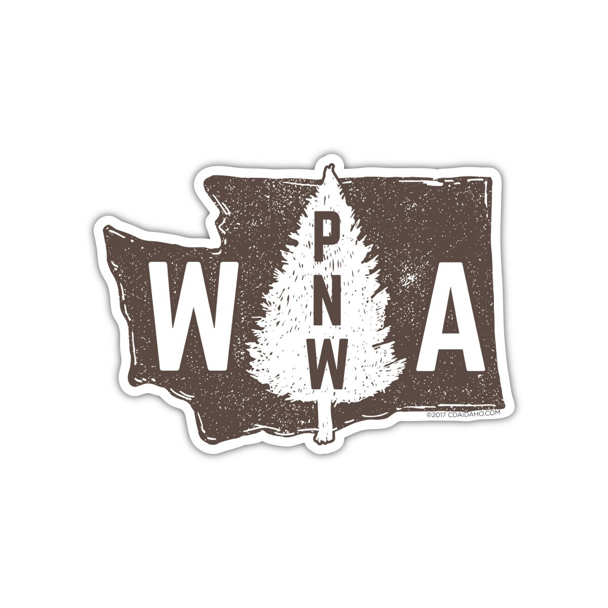 Washington PNW Sticker - Etsy