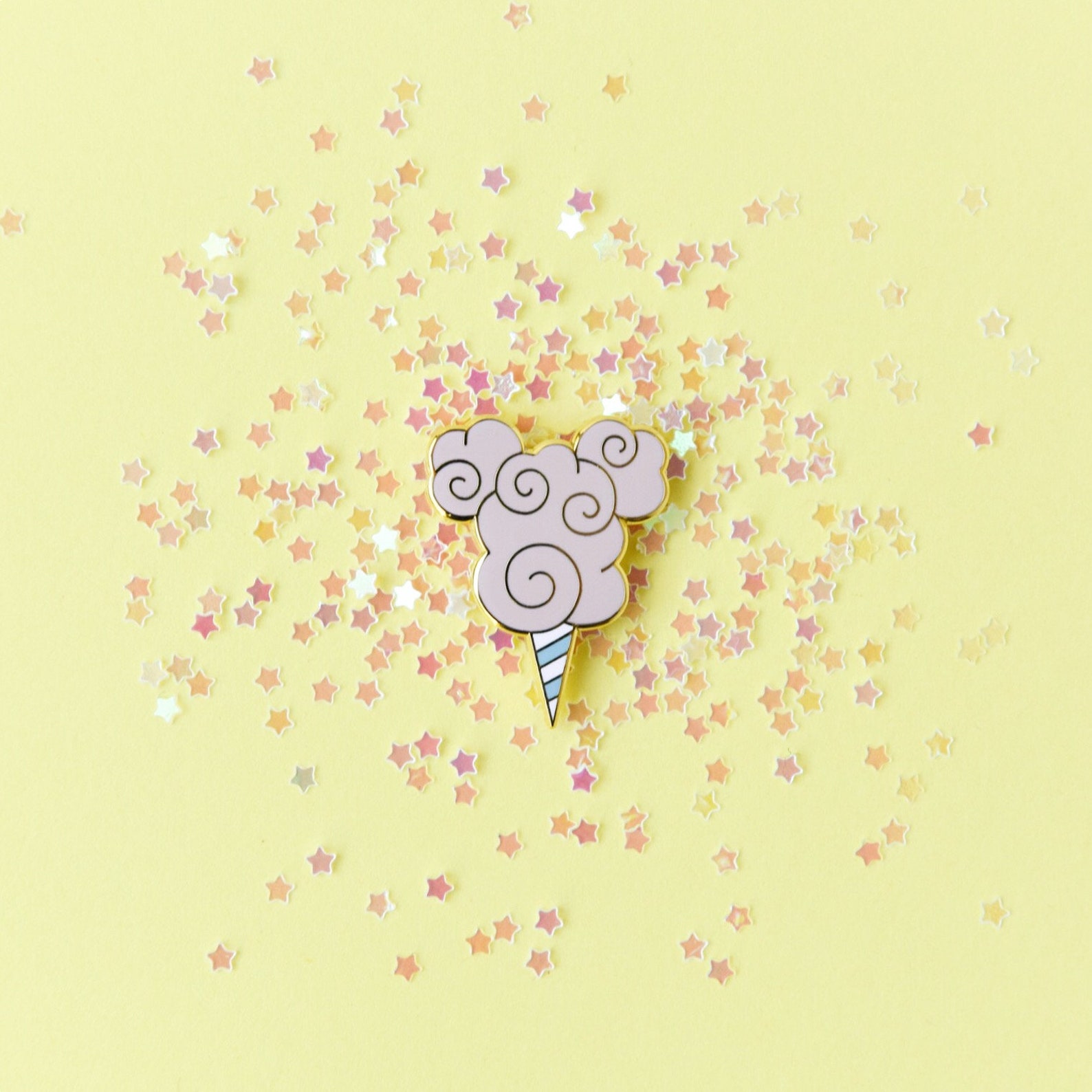 Cotton Candy Enamel Pin Enamel Pin Snack Food Enamel Pin - Etsy