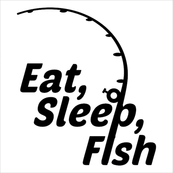 Eat Sleep Fish - Etsy