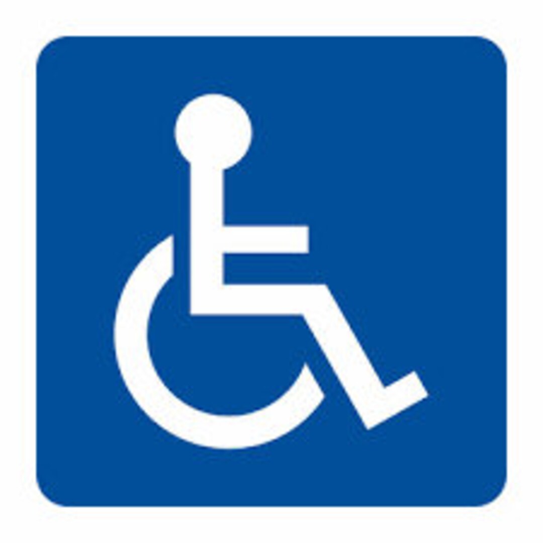 Wheelchair Car Decal Handicap Decal Disabled Sticker - Etsy