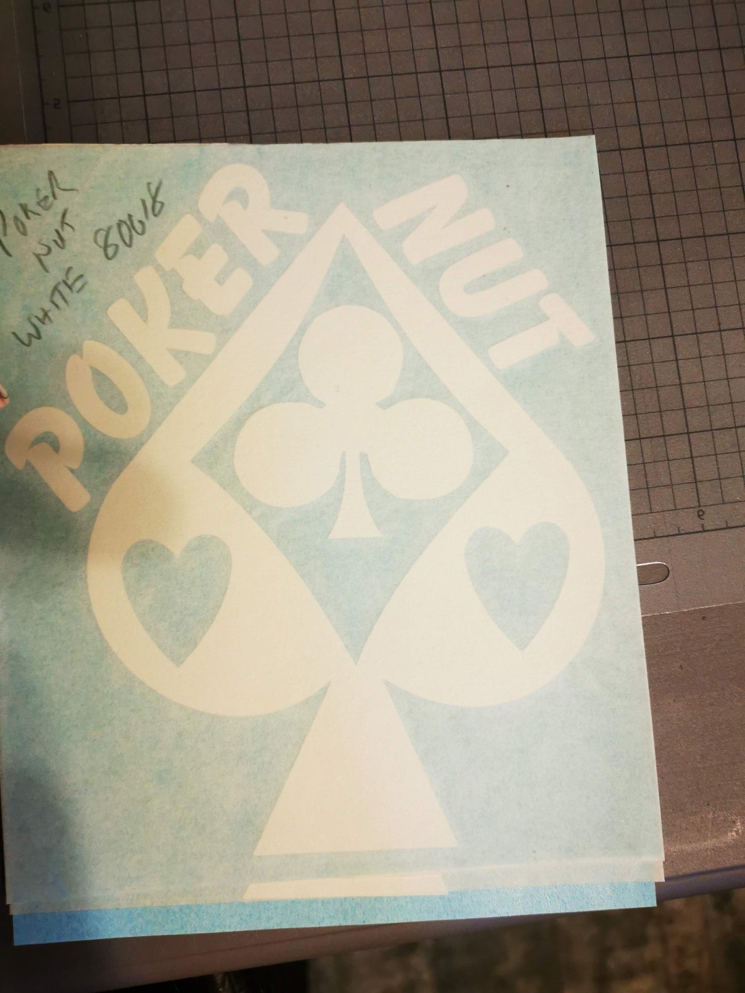 Poker Nut Sticker Vinyl Decal for Car Window - Etsy