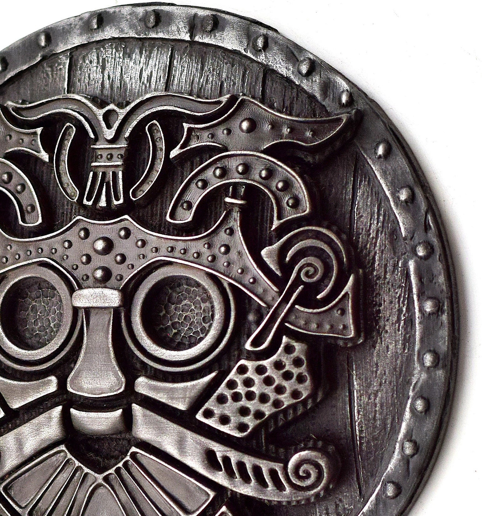 Binnenhuisinrichting Norse God Loki Mask Viking Shield Wall Mount ...