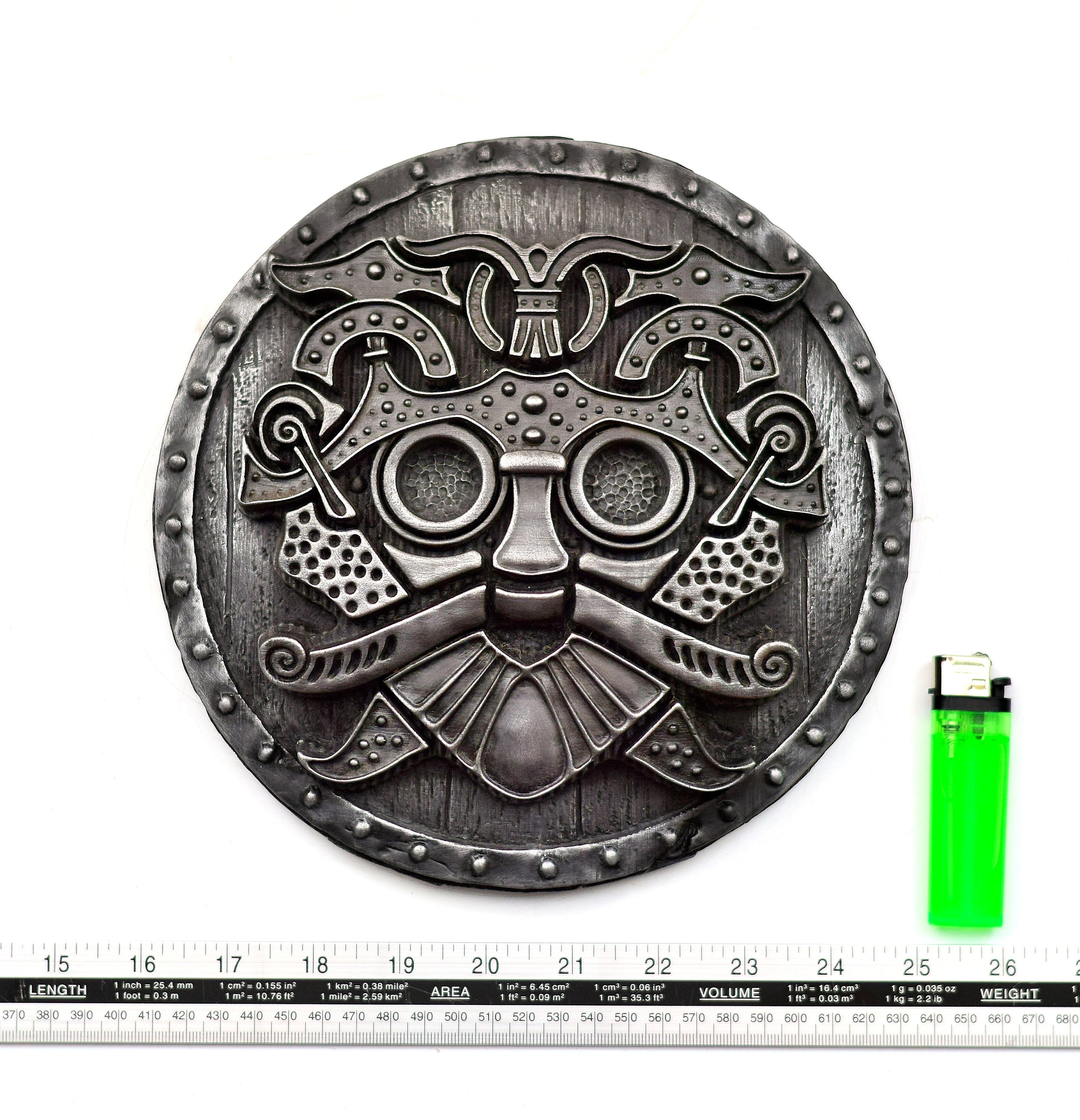 Binnenhuisinrichting Norse God Loki Mask Viking Shield Wall Mount ...