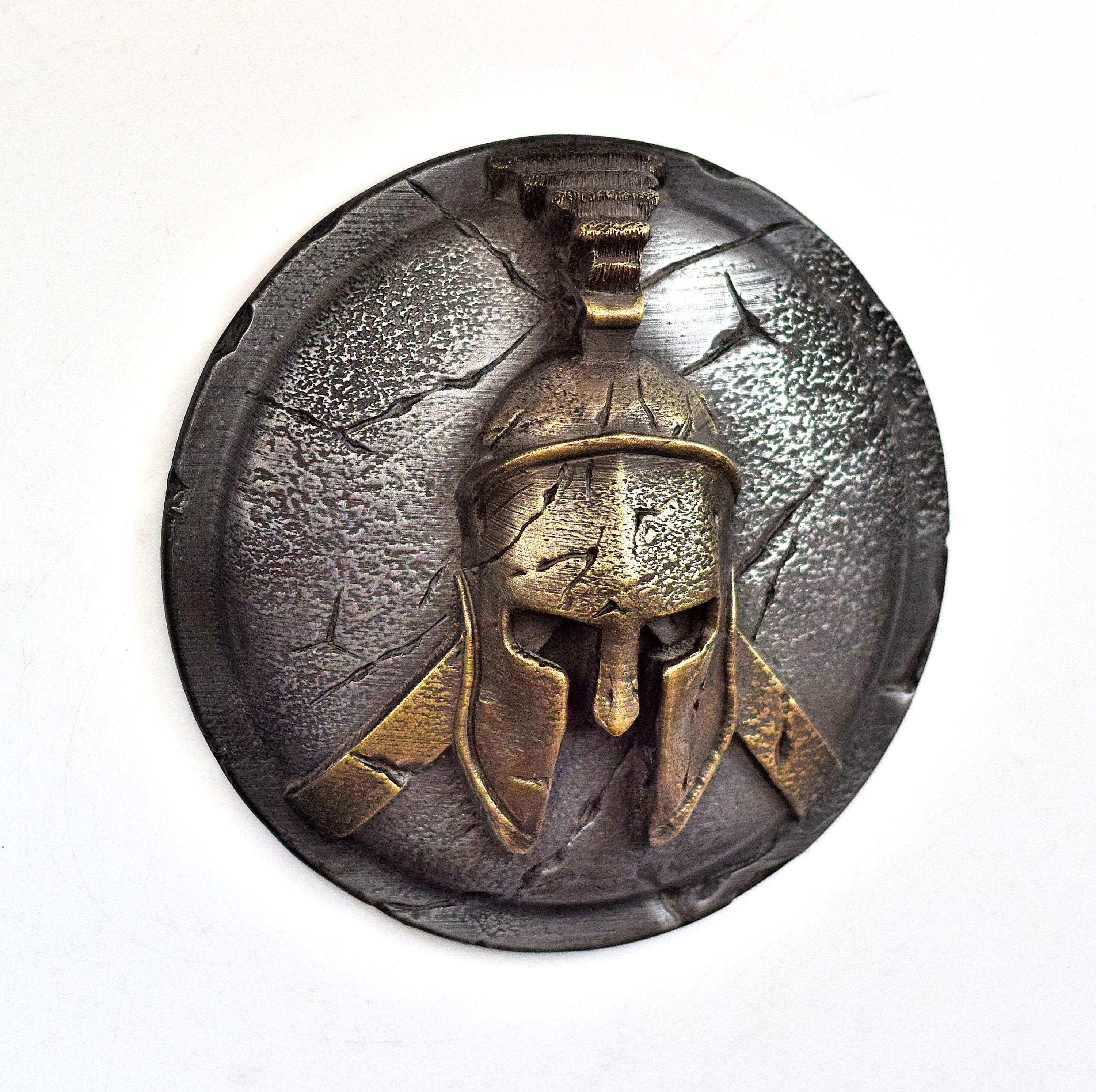 Hoplite Greek Shield Corinthian Helmet Wall Decor Spartan | Etsy UK