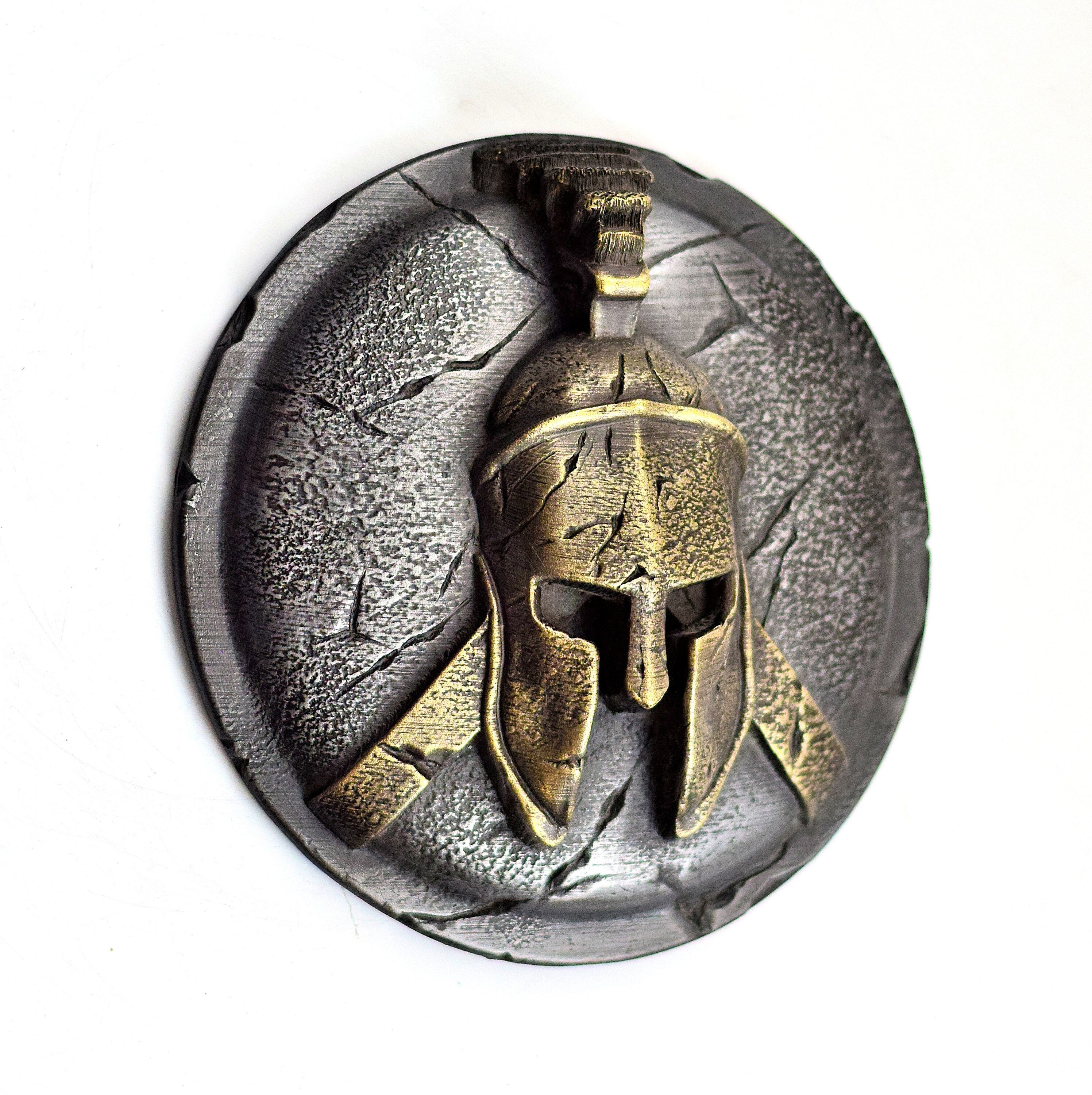 Hoplite Greek Shield Corinthian Helmet Wall Decor Spartan - Etsy Singapore