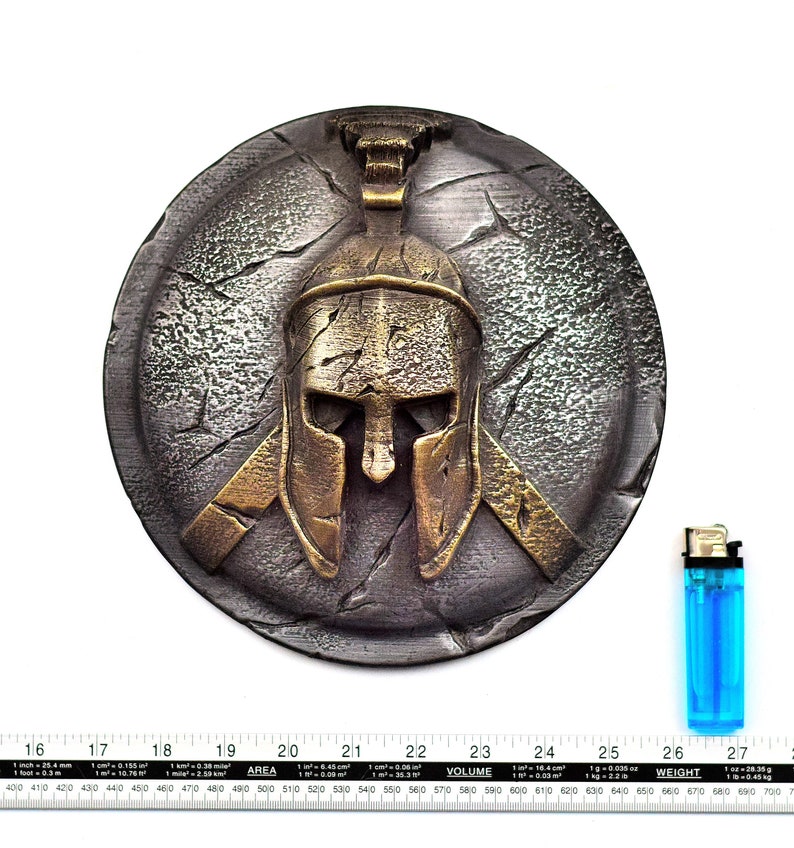 Hoplite Greek Shield Corinthian Helmet Wall Decor Spartan | Etsy