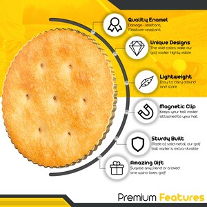 Happy Gilmore Cracker Golf Ball Marker Set With Bonus Drunk Caddy ...