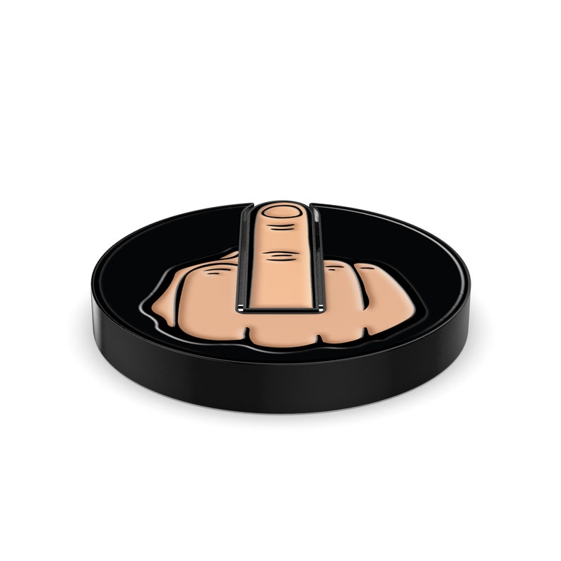 Funny Working Middle Finger Golf Ball Marker and Hat Clip Golf Combo ...