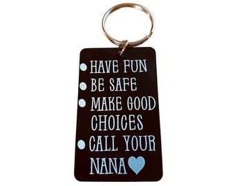 Call Your MOM Have Fun Be Safe Make Good Choices Gradation | Etsy