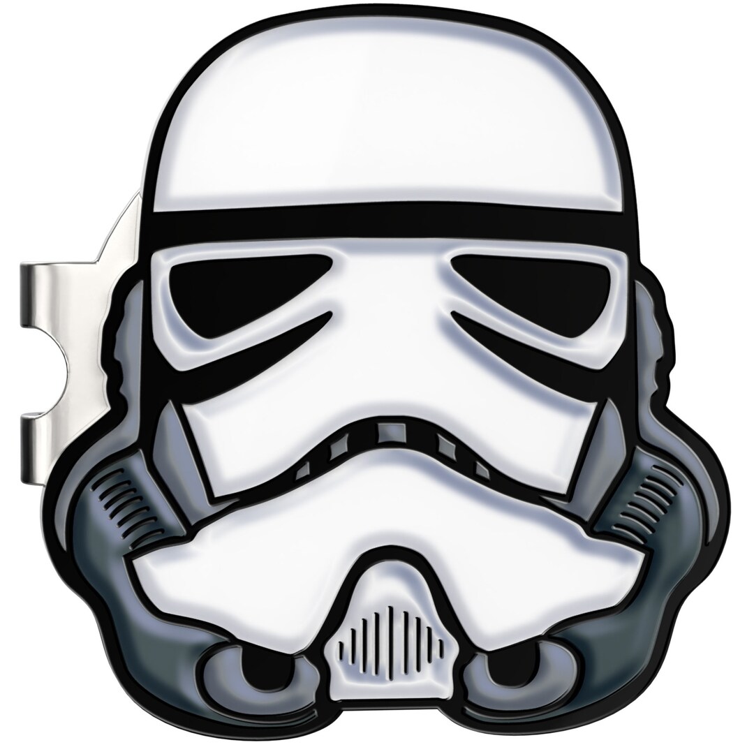 Stormtrooper Golf Ball Marker With Magnetic Hat Clip | High-quality ...