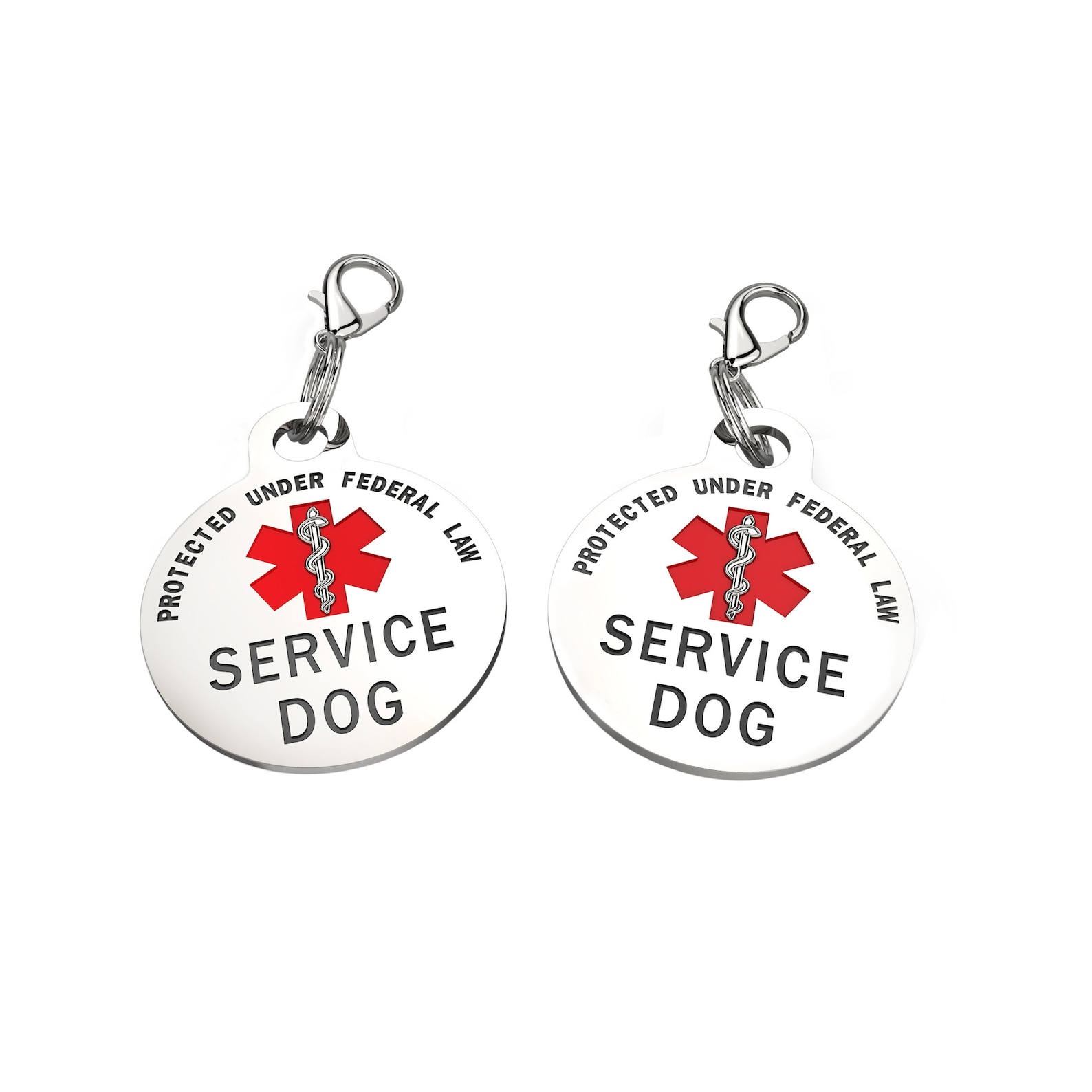 Service Dog Tag Small Breed Federal Protection Tag 999 Etsy service-dog-tag-small-breed-federal-protection-tag-999-etsy