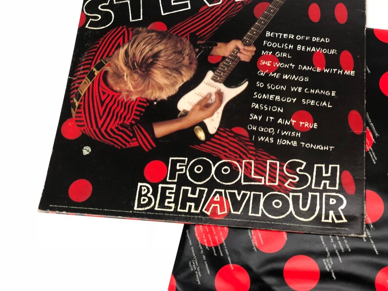 Rod Stewart foolish Behavior Vinyl Lp Record With Sleeve - Etsy Australia
