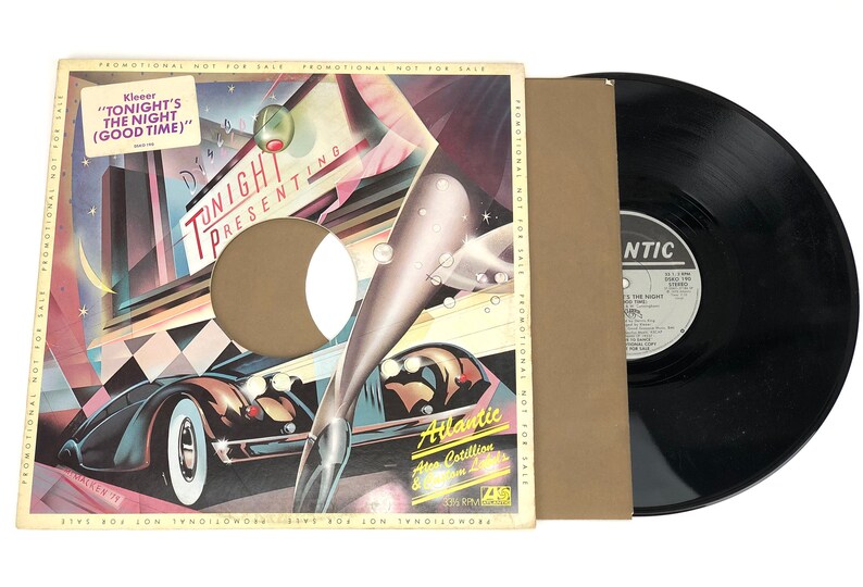 Kleer Promo tonights the Night Vinyl Lp Record With Sleeve - Etsy